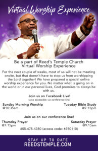 Welcome - Reed's Temple Church